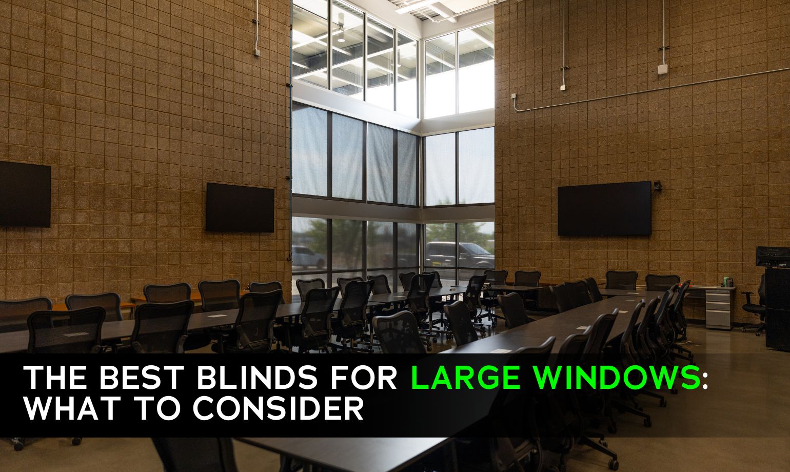 The Best Blinds for Large Windows: What to Consider - Best Blinds and ...