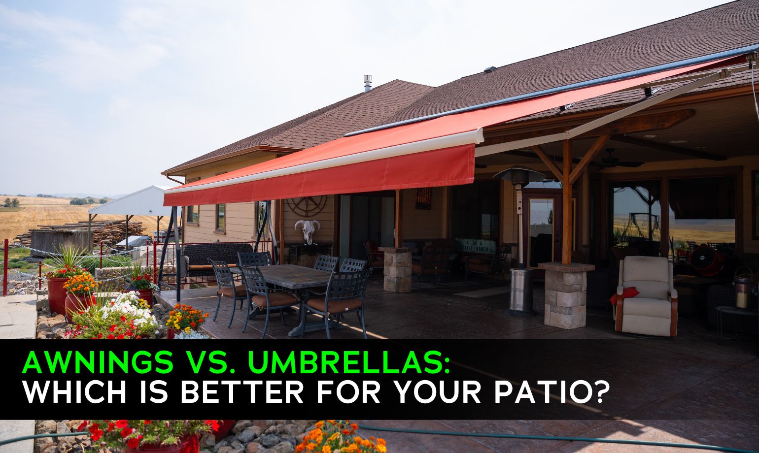 Awnings vs Umbrellas: Which Is Better for Your Patio - Best Blinds and ...